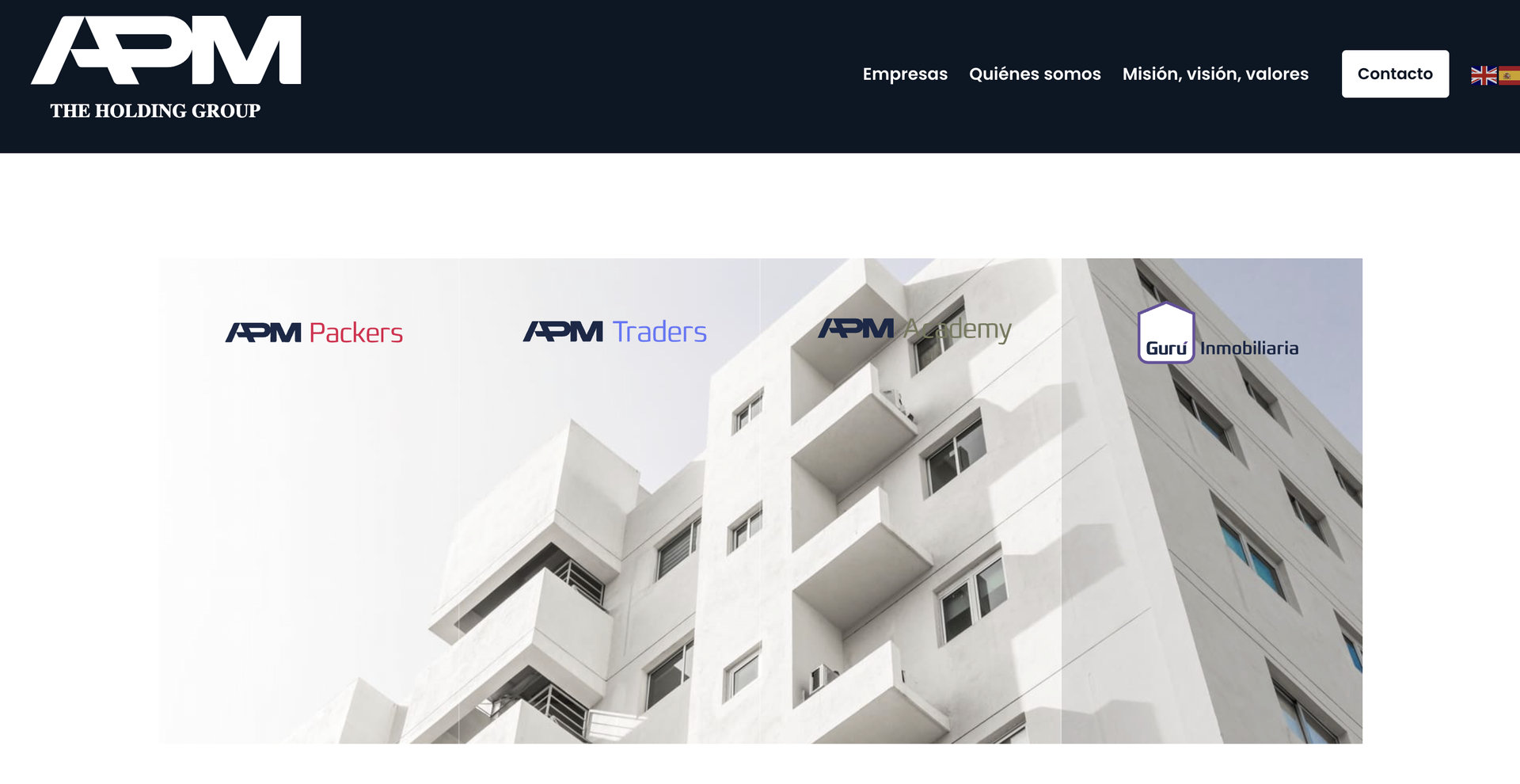 Grupo empresarial con estructura global | APM Holdings